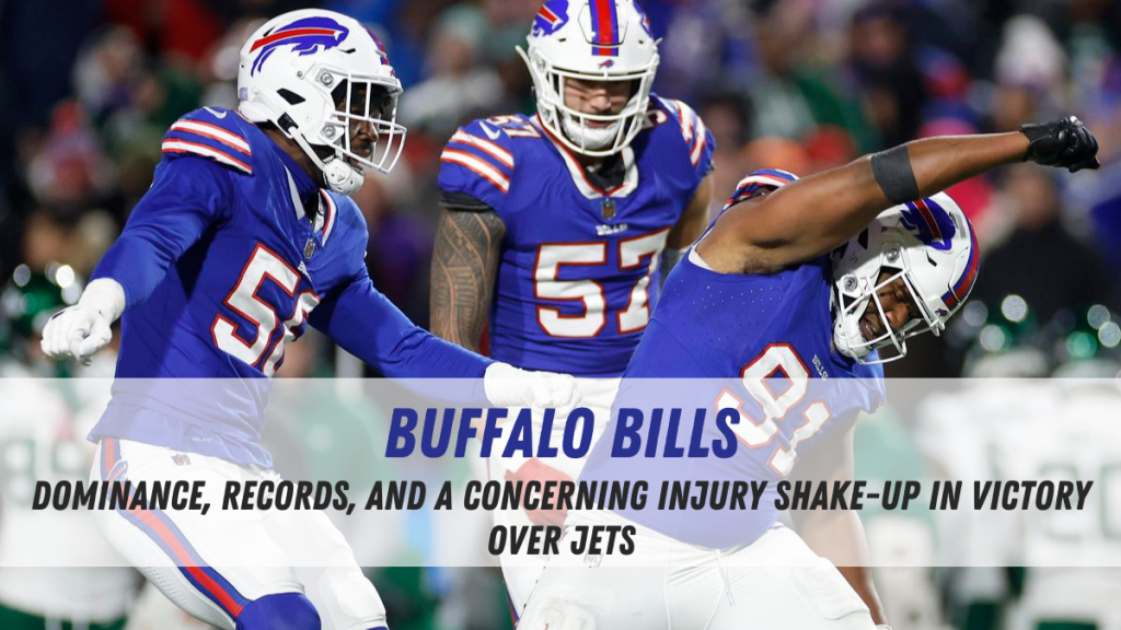 Buffalo Bills: Dominance, Records, And A Concerning Injury Shake-up In ...